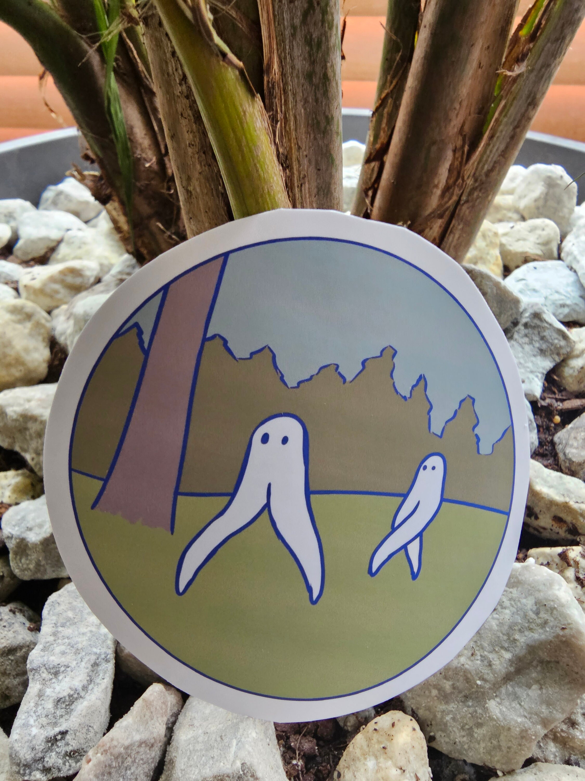 Fresno Nightcrawler Sticker Cryptid Vinly Sticker Cryptidcore - Etsy