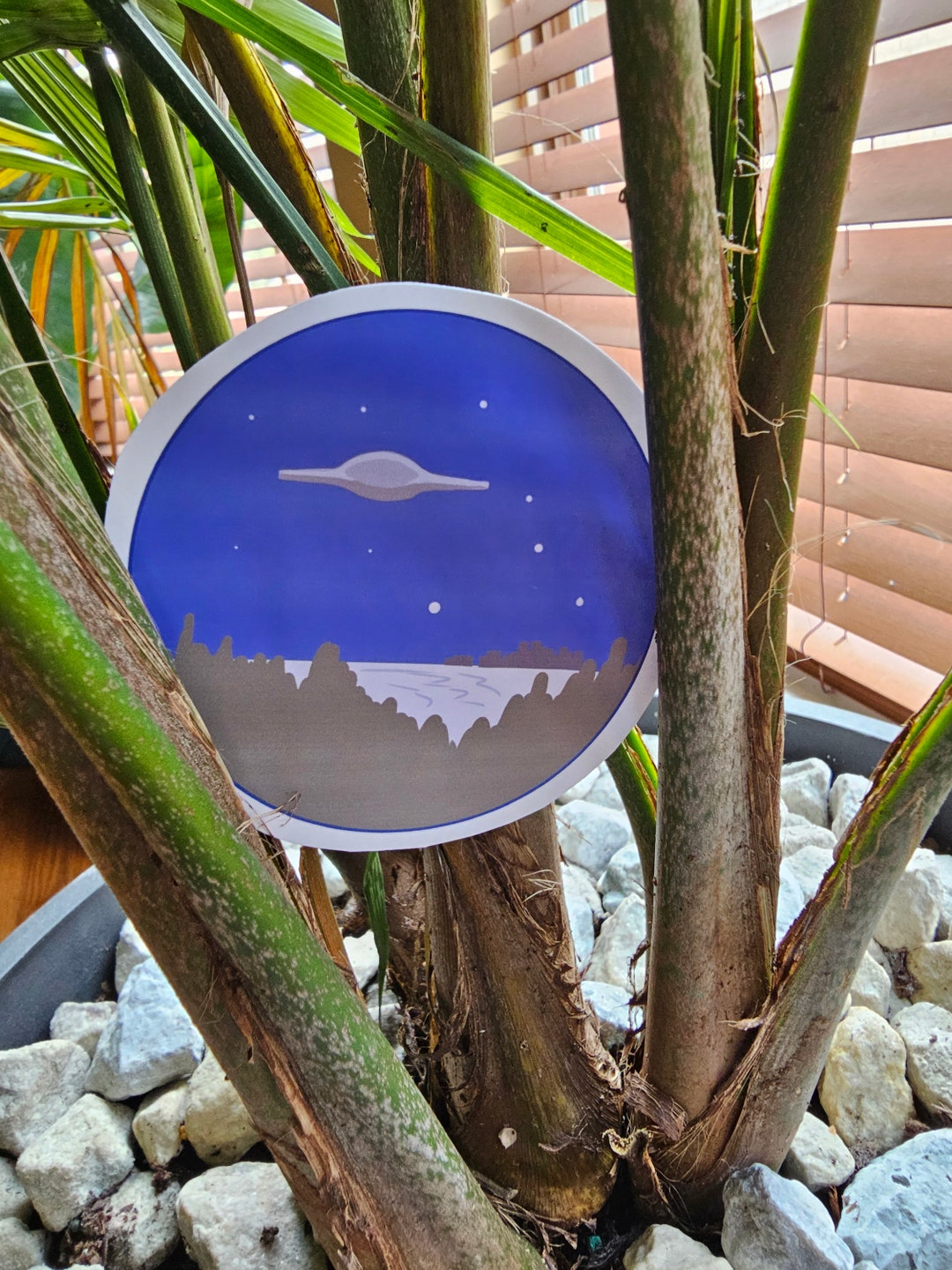 UFO Stickers Matte Cryptidcore Sticker Alien Spaceship Vinyl Sticker - Etsy