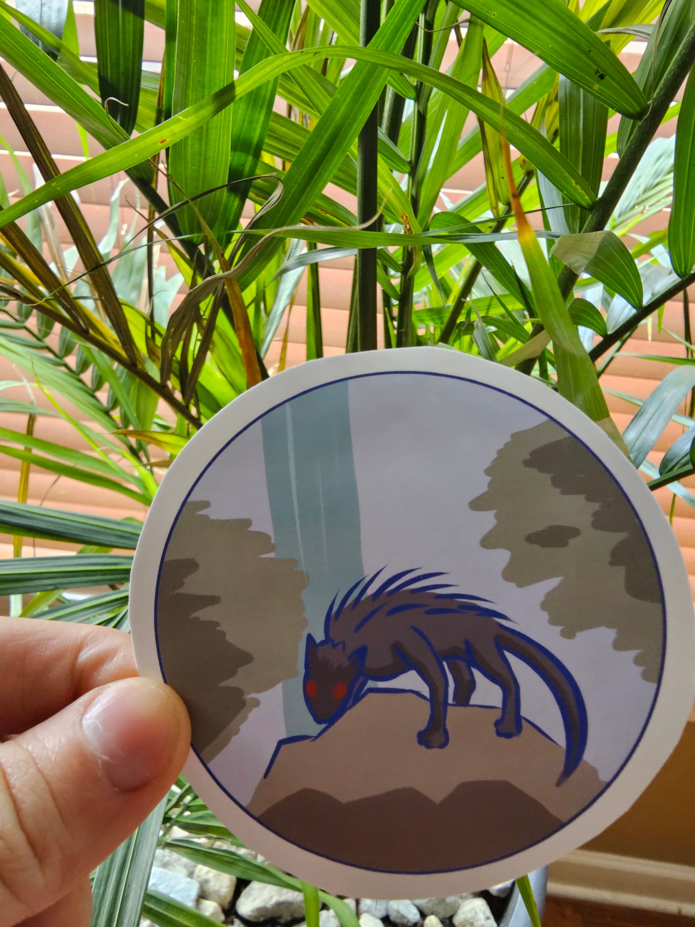 Chupacabra Sticker Matte Cryptid Sticker Cryptidcore Vinyl Sticker - Etsy