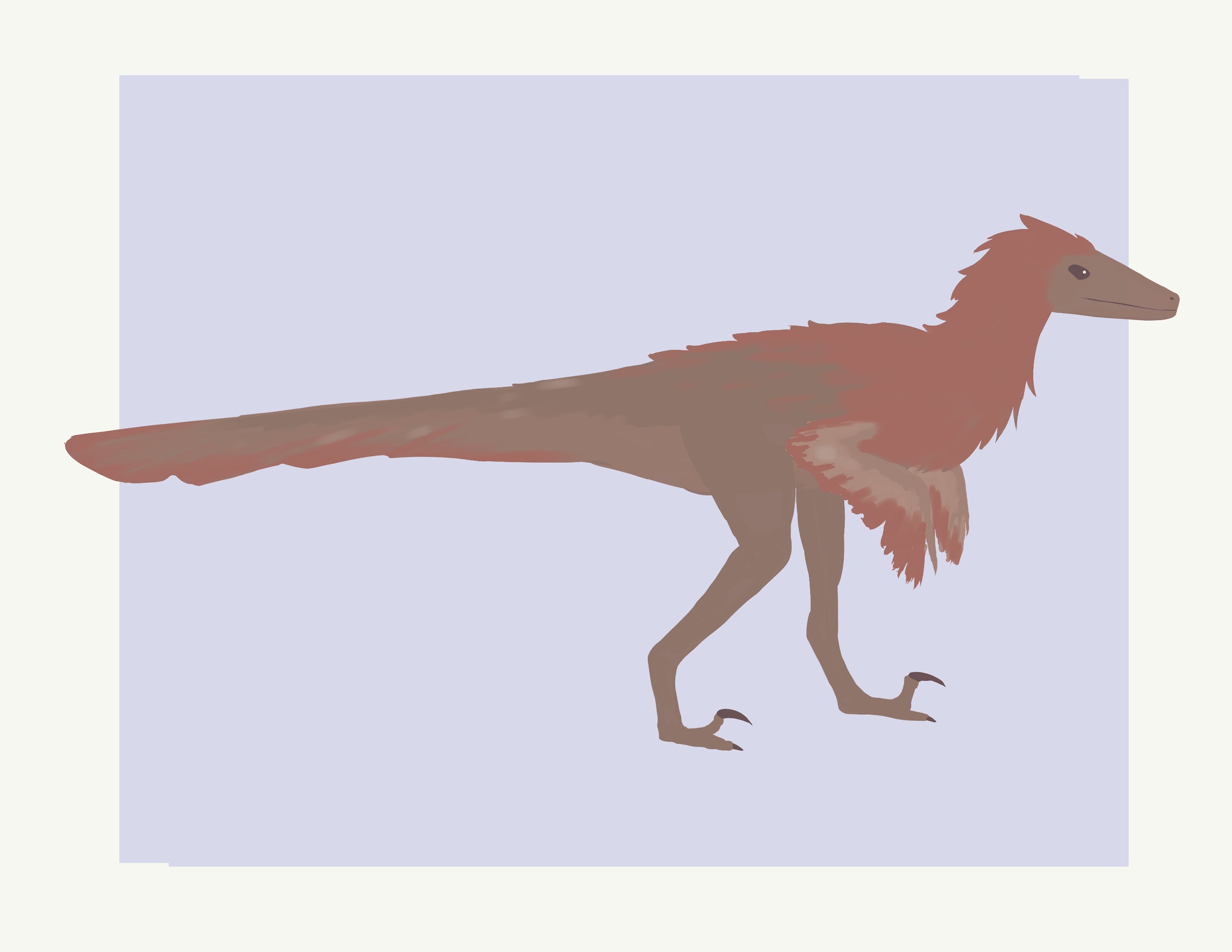 Raptor Art Print Digital Downloadable Wall Art Dinosaur Paleo Art ...