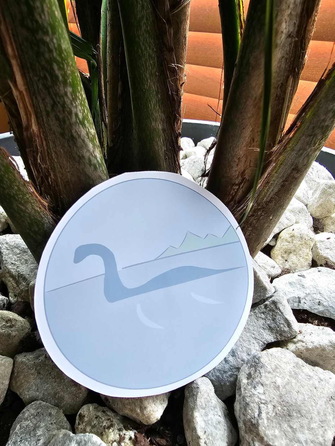 Nessie Sticker Lock Ness Monster Vinyl Sticker Cryptidcore Sticker ...