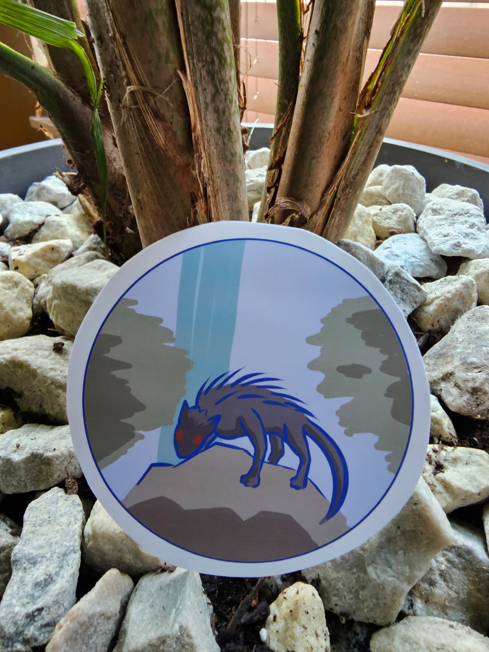 Chupacabra Sticker Matte Cryptid Sticker Cryptidcore Vinyl Sticker - Etsy