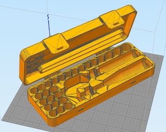 3d Printed Socket Organizer Stl - Etsy
