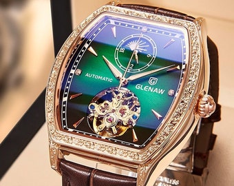 Green Skeleton Watch - Etsy