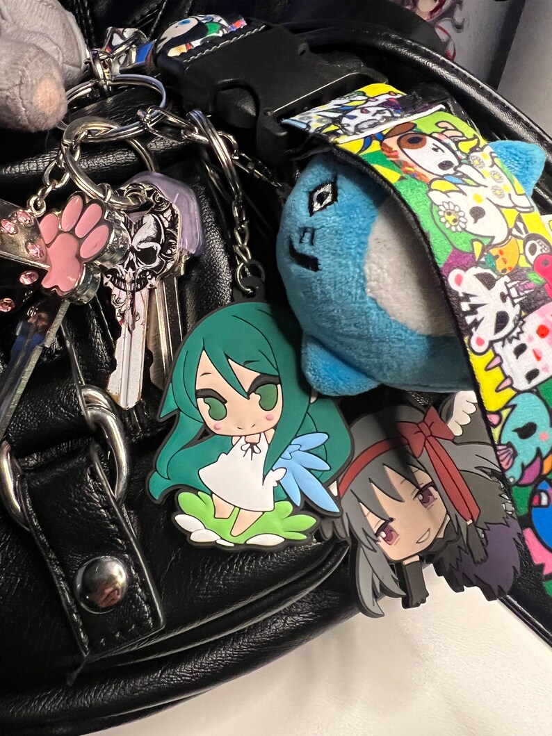 Saya No Uta Anime Keychain Horror Visual Novel Charm - Etsy