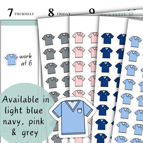 Nurse Stickers - Etsy