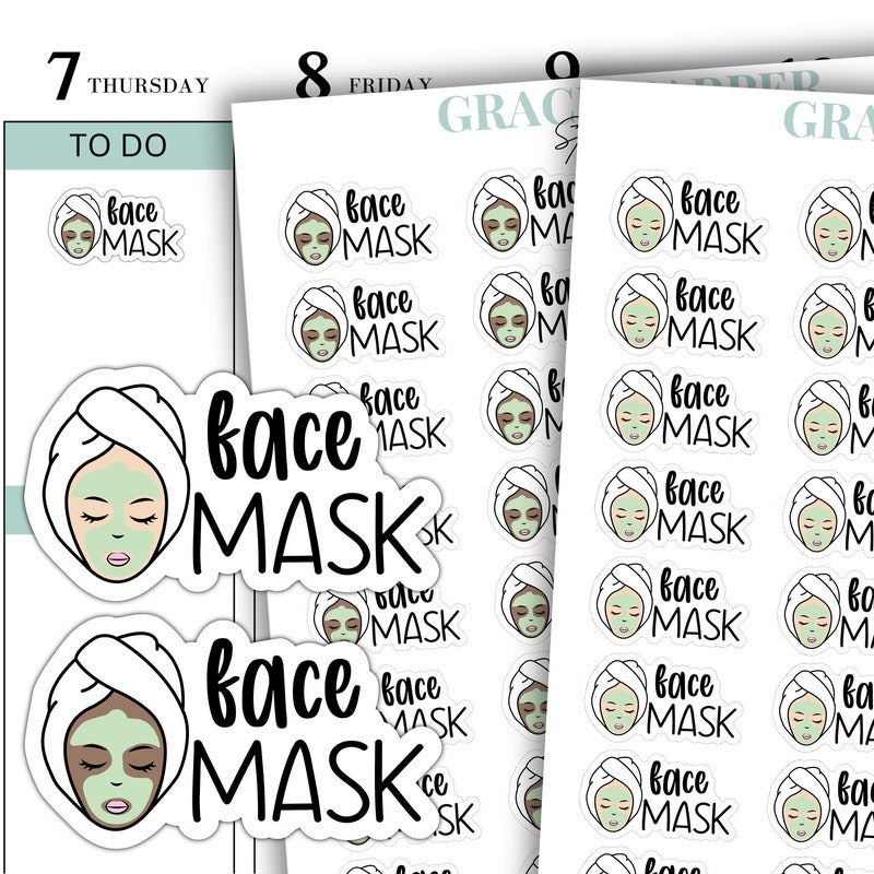 Facial Mask - Etsy