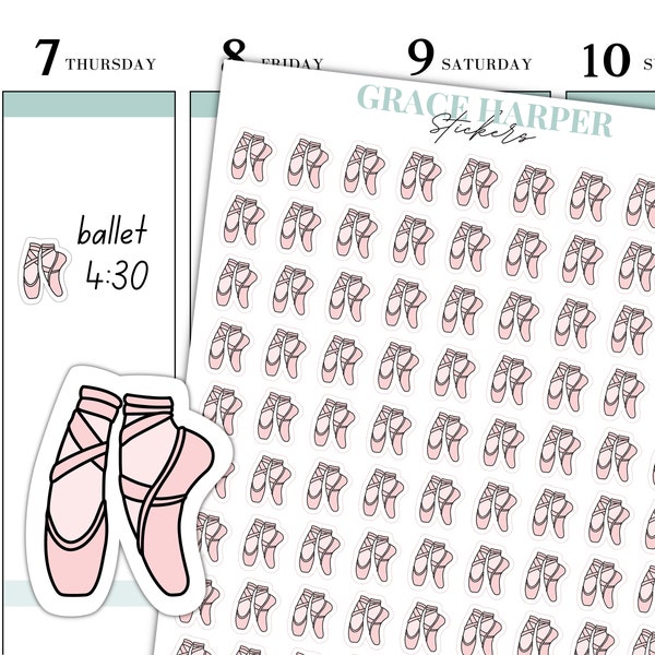 Ballet Sticker - Etsy