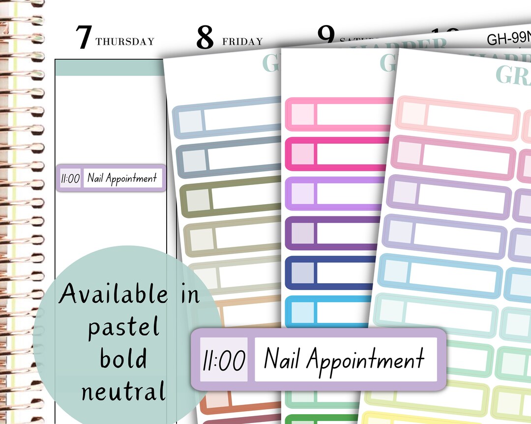 Label Stickers, Label Box Stickers, Event Label Stickers, Appointment ...