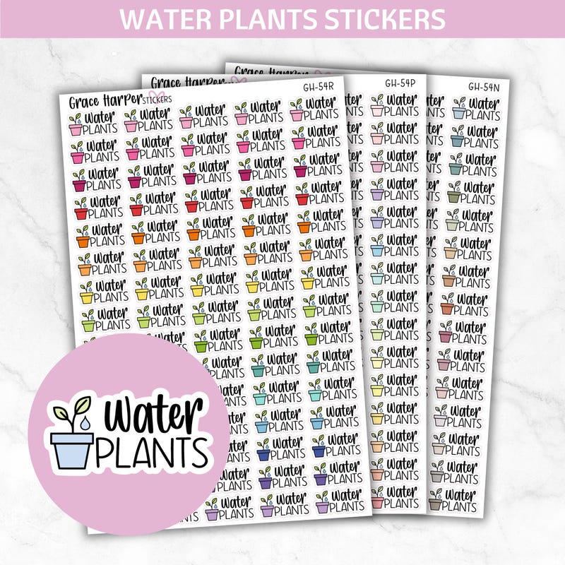 Plant Sticker - Etsy
