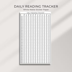 Daily Reading Tracker Sticker - Reading Journaling Stickers 261 - Etsy