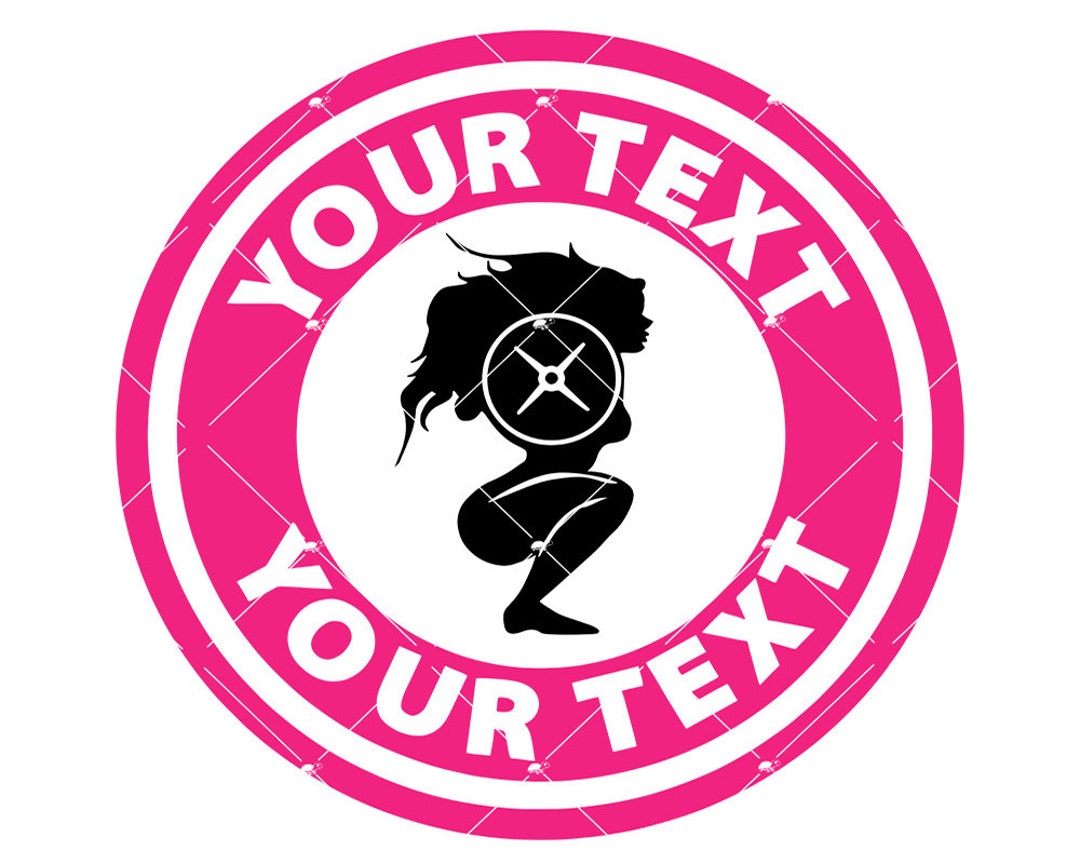 Womans Love Fitness Svg, Squat Girl Svg, Symbol of Healthy Svg, Gym ...