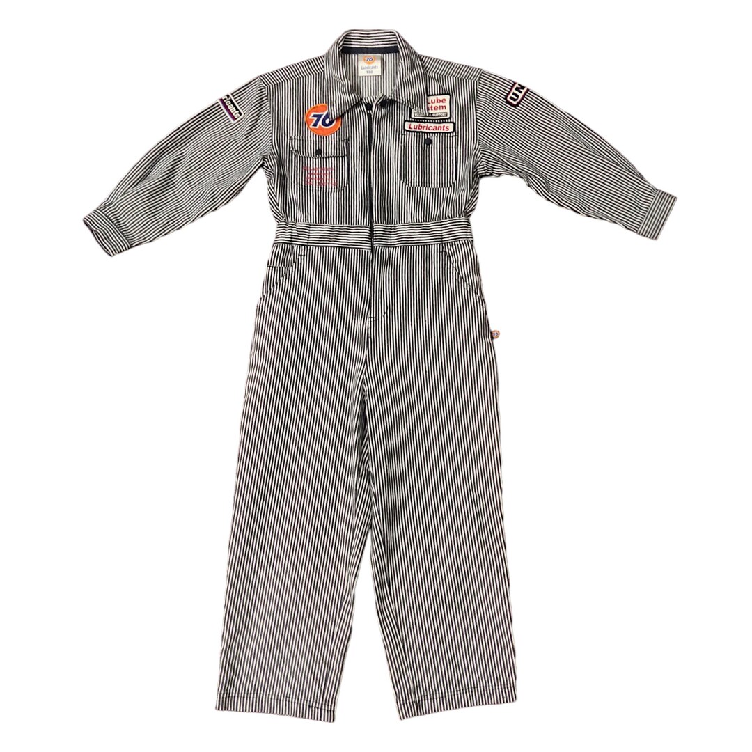 Vintage 76 Lubricants Union Motor Oil Hickory Stripes Kids Coveralls ...