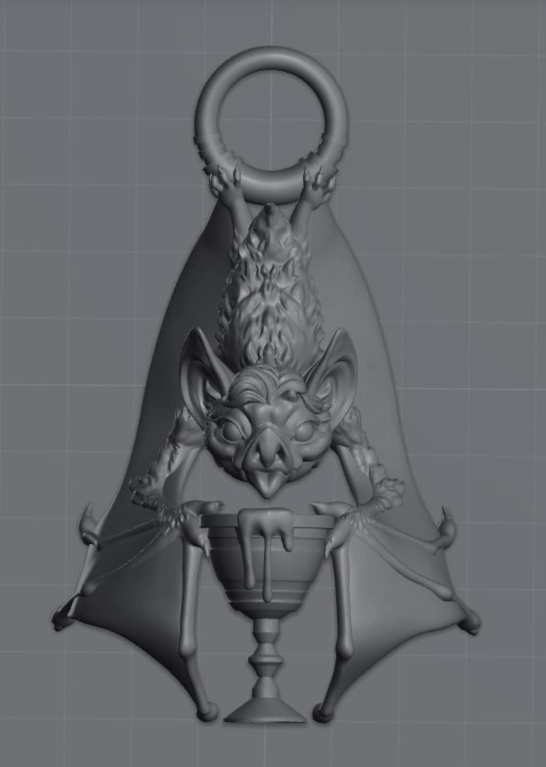 Batstarion Baldur's Gate 3 Astarion Bat Ornament - Etsy