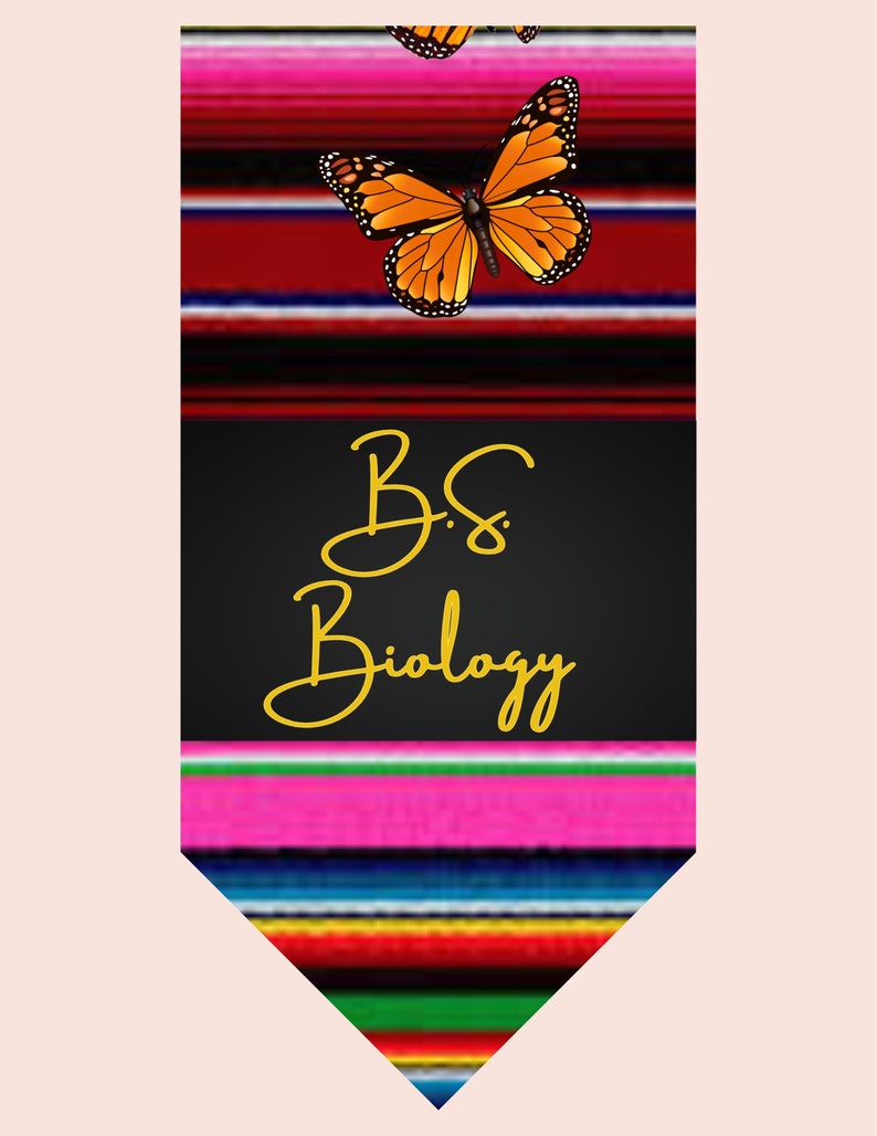 Mexican Serape Graduation Stole, Grad Gift, Gift for Graduate ...