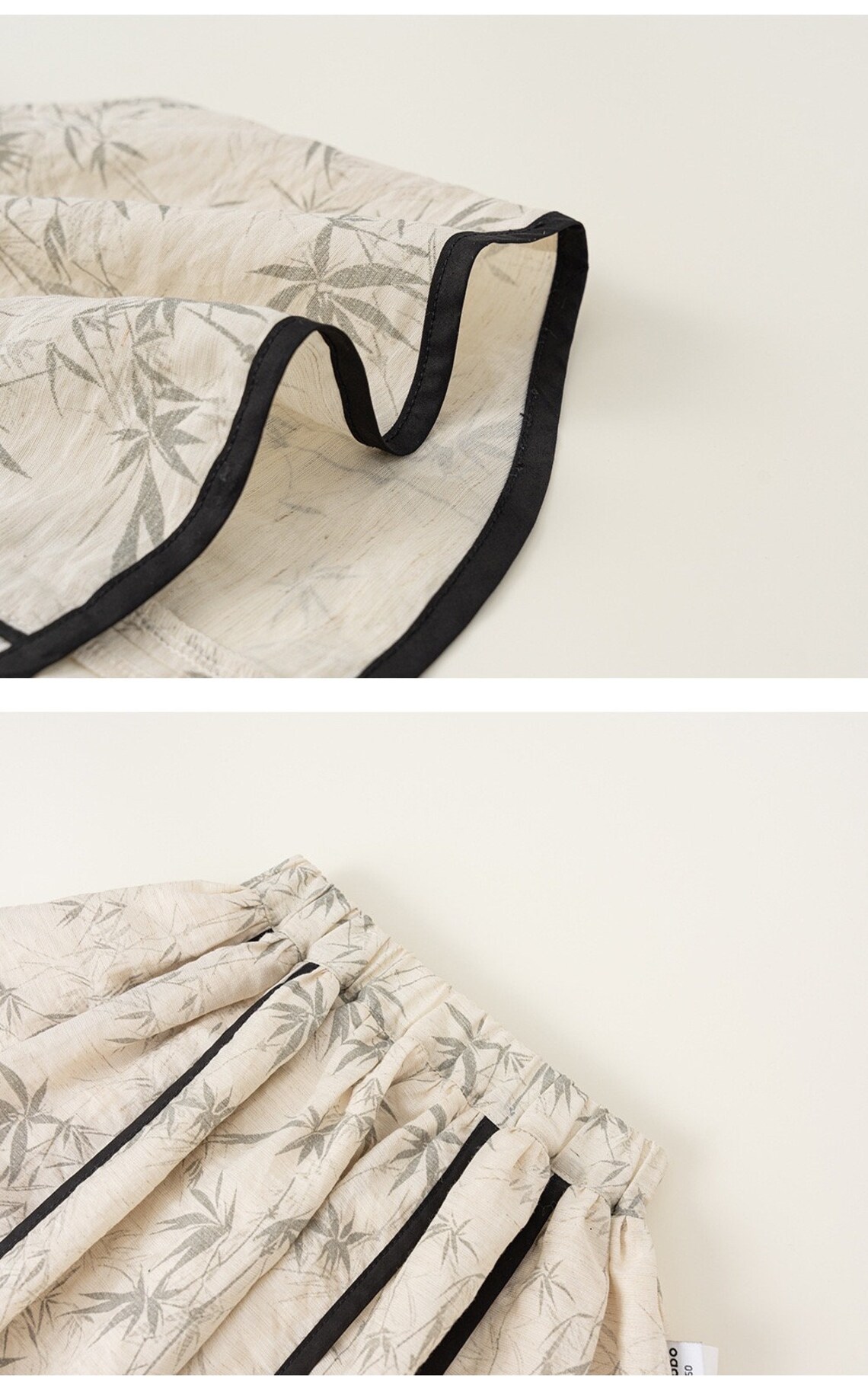 Girls Cheongsam Dress Two-piece Qipao Hanfu Summer Dress Bamboo ...