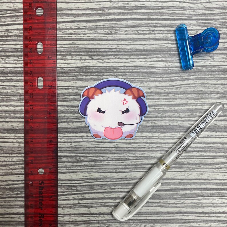 Angry Poro Sticker League of Legends Sticker Holographic - Etsy