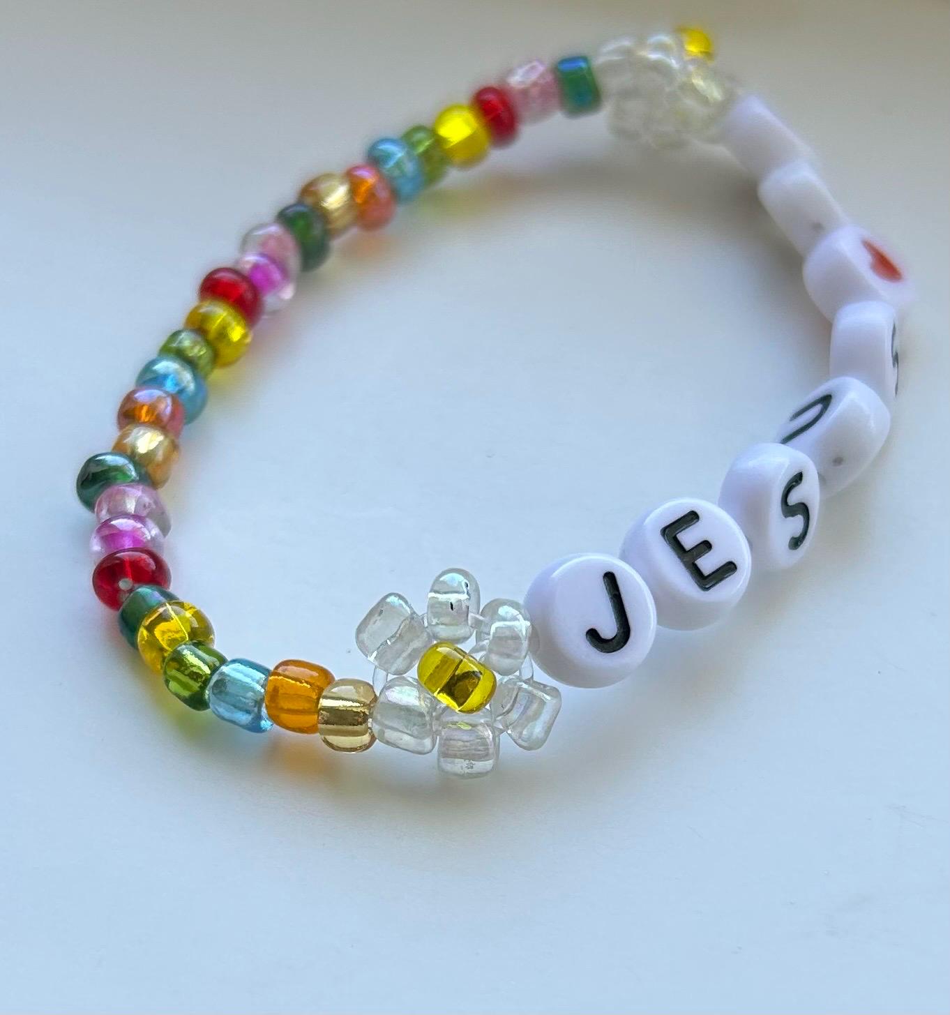 Jesus Loves Me Bracelet | Easter/sunday School/christian Kids Gift ...