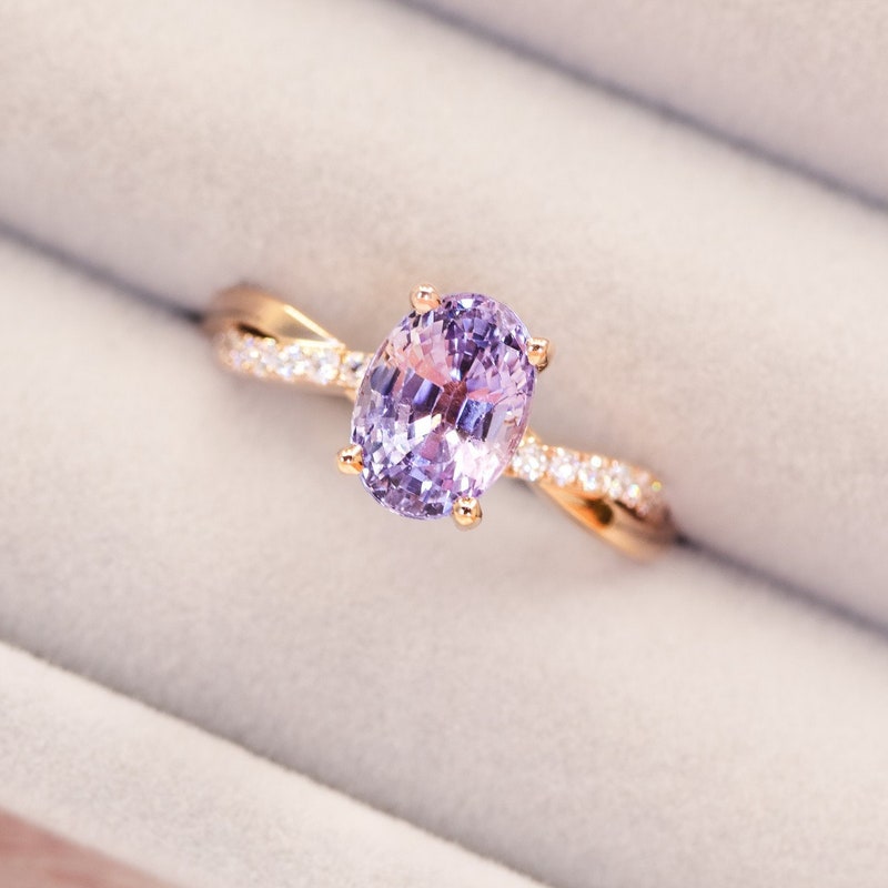 Light Purple Ring - Etsy
