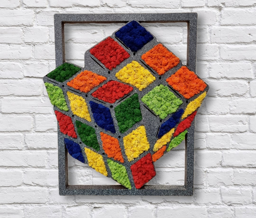 Moss Wall Art. Cosy Vibes. Greenwall. Home Decor Preserved - Etsy