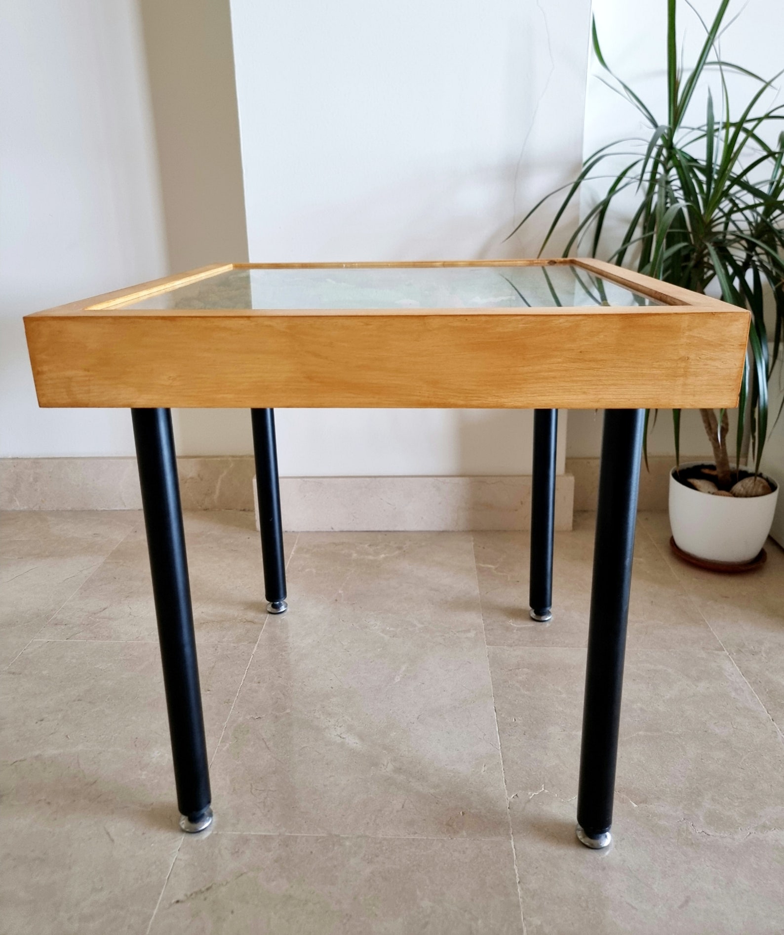 Moss Table. Moss Art. Deco Plants. Biophilic Design. Handmade Furniture ...