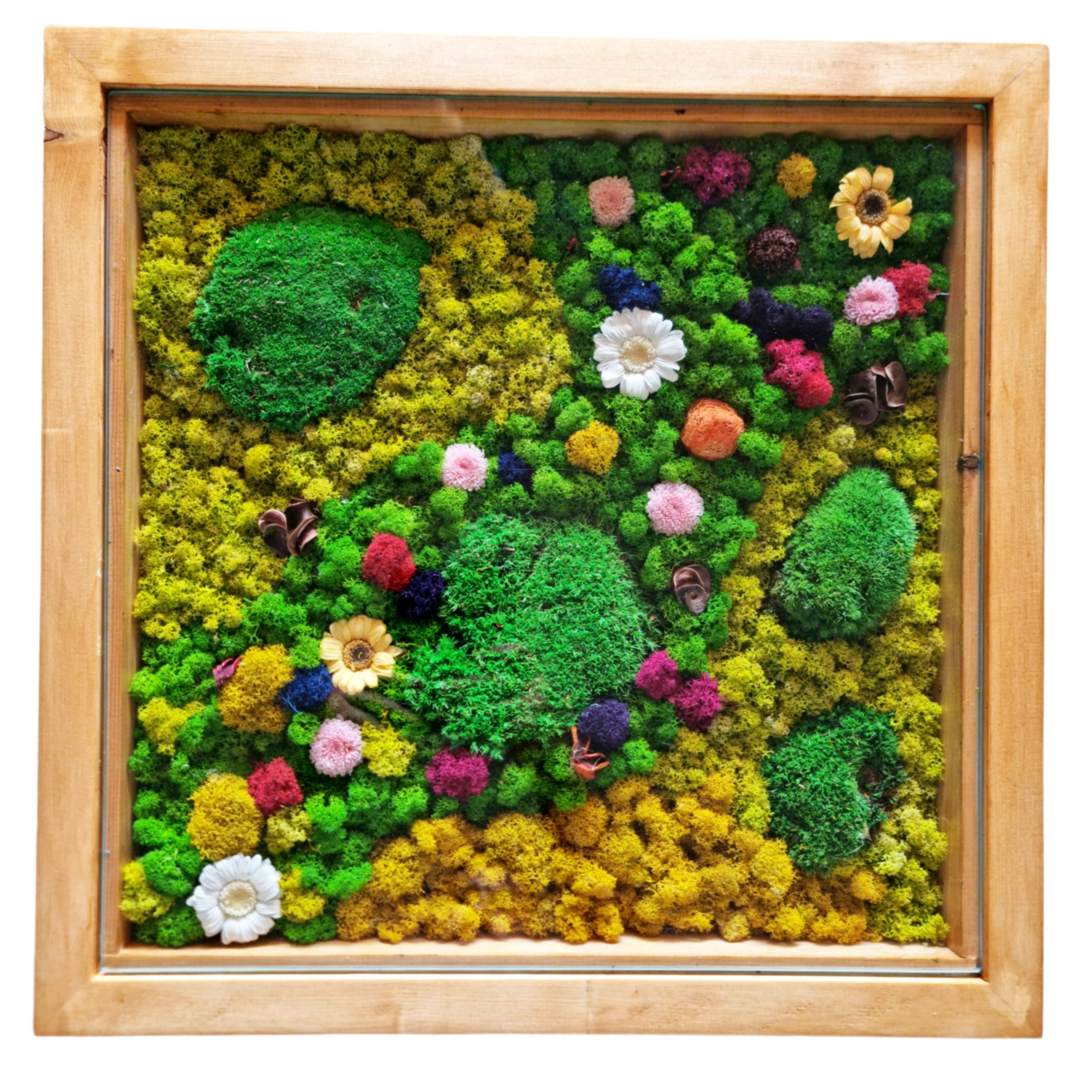 Moss Table. Moss Art. Deco Plants. Biophilic Design. Handmade Furniture ...