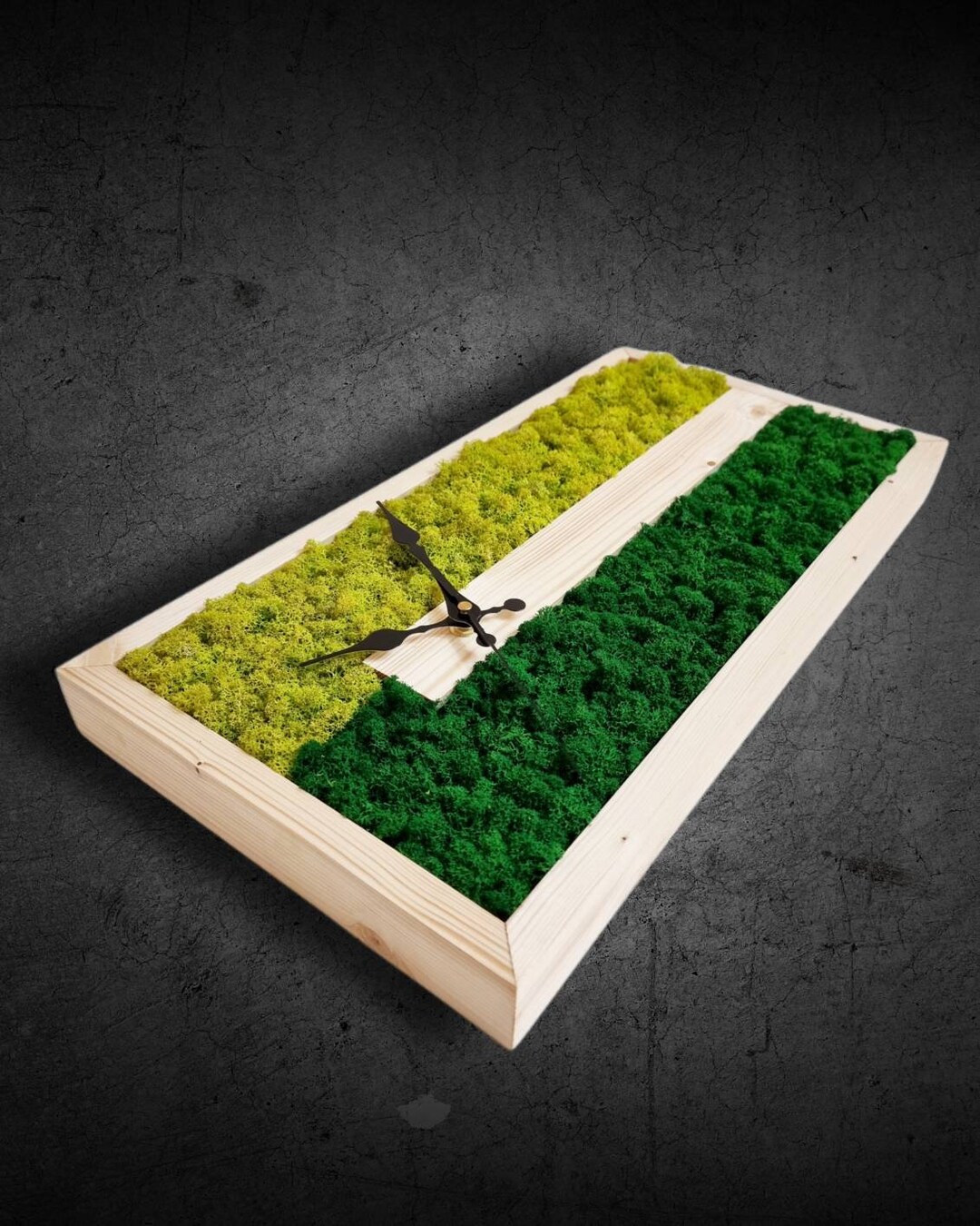 Moss Clock. Moss Wall. Wall Clock. Biophilia. Home Decor. Cosy - Etsy