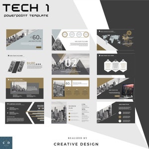 Fully Editable Powerpoint Presentation Template. - Etsy