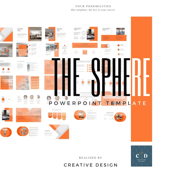 Fully Editable Powerpoint Presentation Template - Etsy