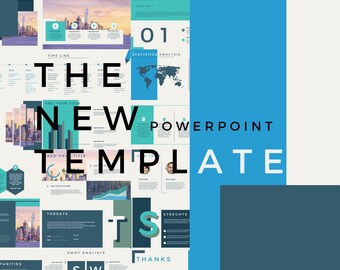 Fully Editable Powerpoint Presentation Template. - Etsy