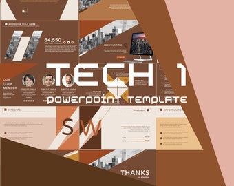 Fully Editable Powerpoint Presentation Template - Etsy