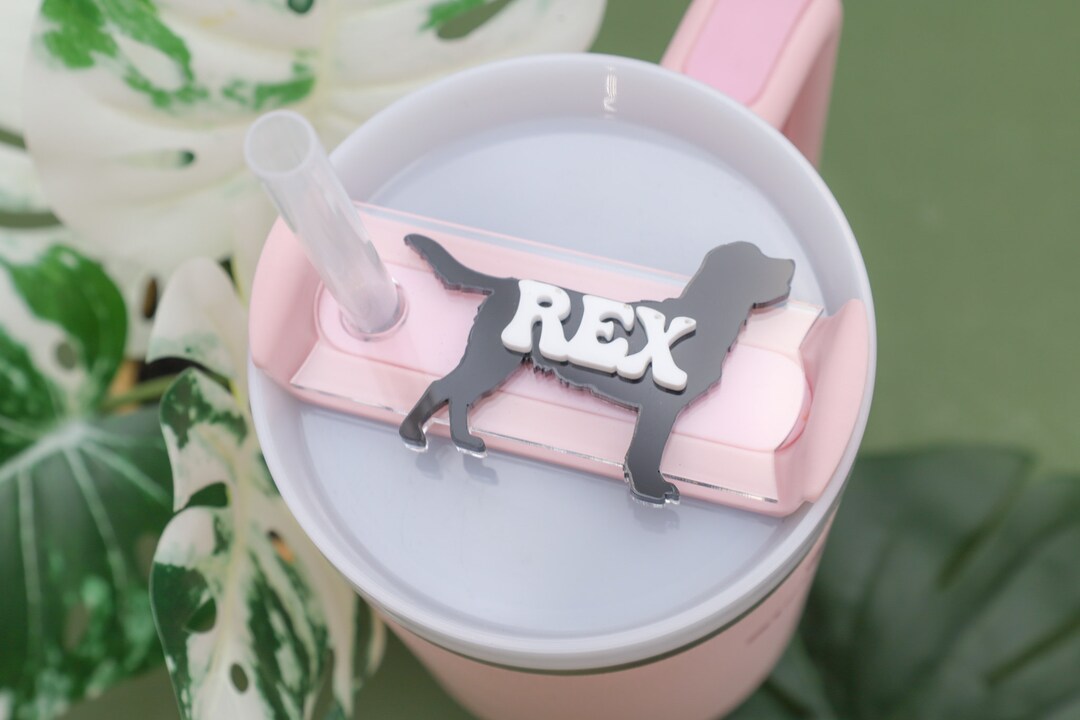 Dog Stanley Topper,dog Lover Gift,gift for Dog Mom,pet Plate Topper ...