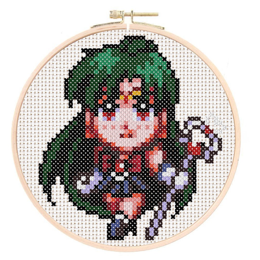 Chibi Sailor Pluto Cross Stitch or Diamond Painting Pattern - Etsy
