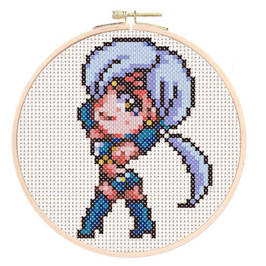Chibi Sailor Star Healer Cross Stitch or Diamond Painting Pattern - Etsy