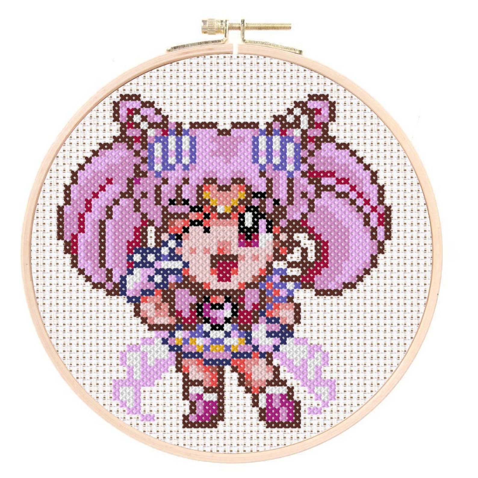 Chibi Sailor Chibi Moon Cross Stitch or Diamond Painting Pattern - Etsy