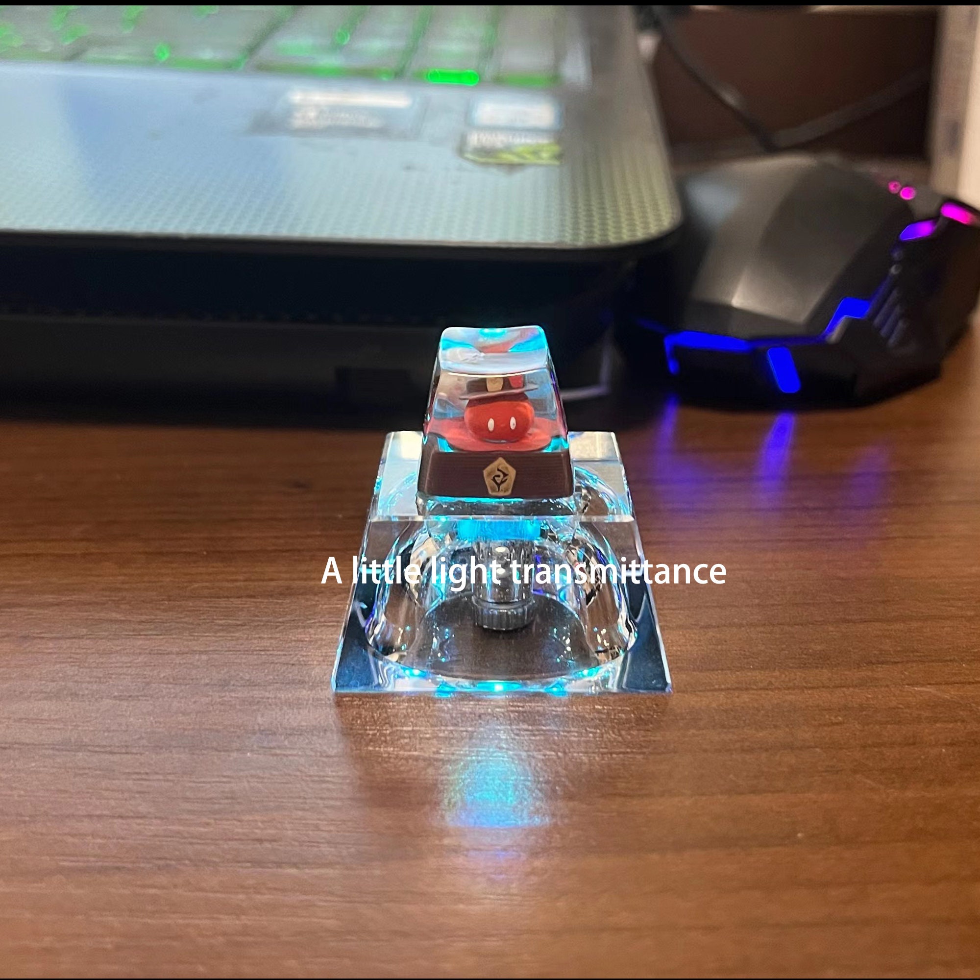Cute Keycap Boo Tao Key Cap Hutao Ghost Keycap Genshin - Etsy
