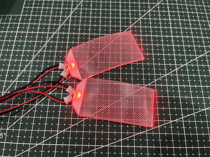 DIY LED Accessory, Helmet Eyes, Iron Man Helmet Eye, Red Hood Eyes, RGB ...
