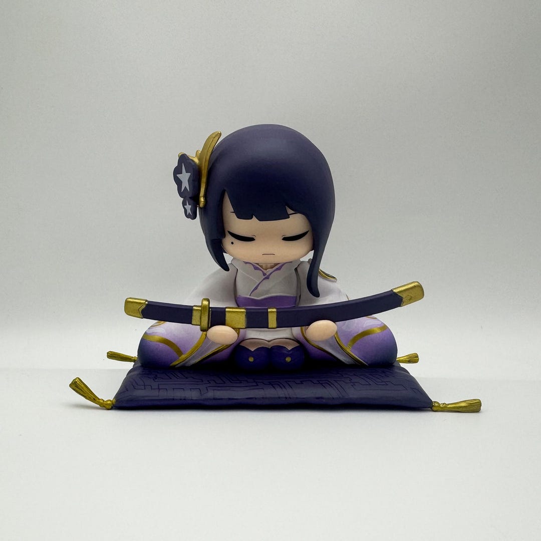 Raiden Shogun Figure, Raiden Shogan Figure, Genshin Figurine, Beelzebul ...