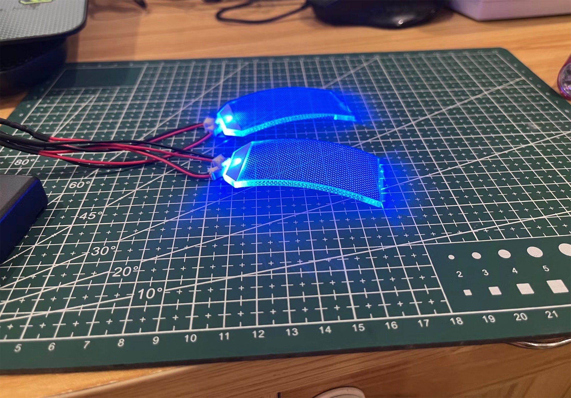 DIY LED Accessory, Helmet Eyes, Iron Man Helmet Eye, Red Hood Eyes, RGB ...