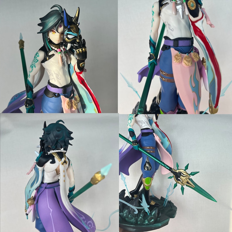 Xiao Figure, Genshin Xiao Figurine, Luminous Xiao Figure, Genshin ...