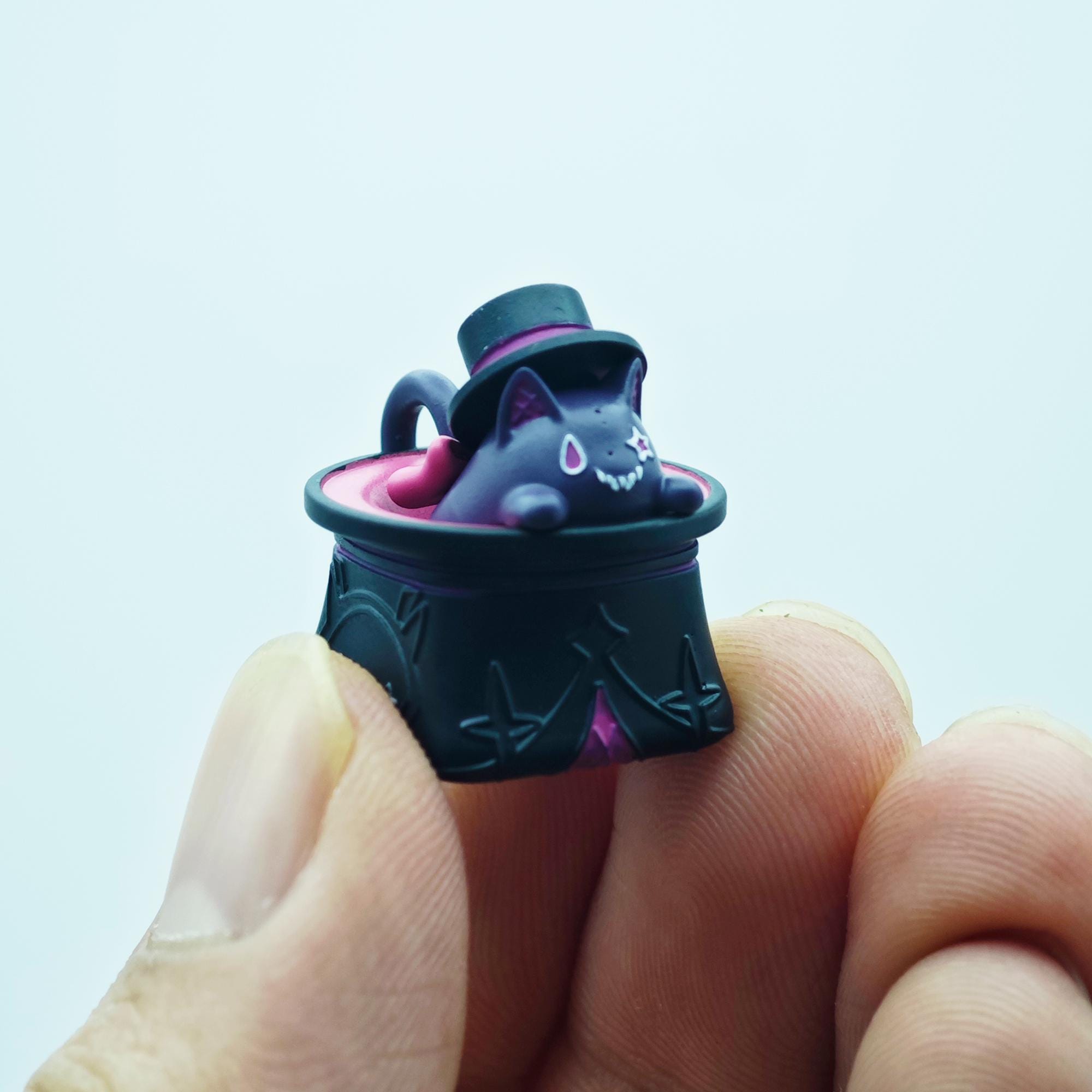 Lyney Hat Cat Keycap, Genshin Impact Lyney Keycap, Genshin Impact ...