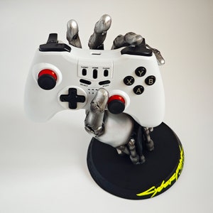 Cyberpunk 2077 Game Controller Holder, Johnny Silverhand, Robot Hand ...