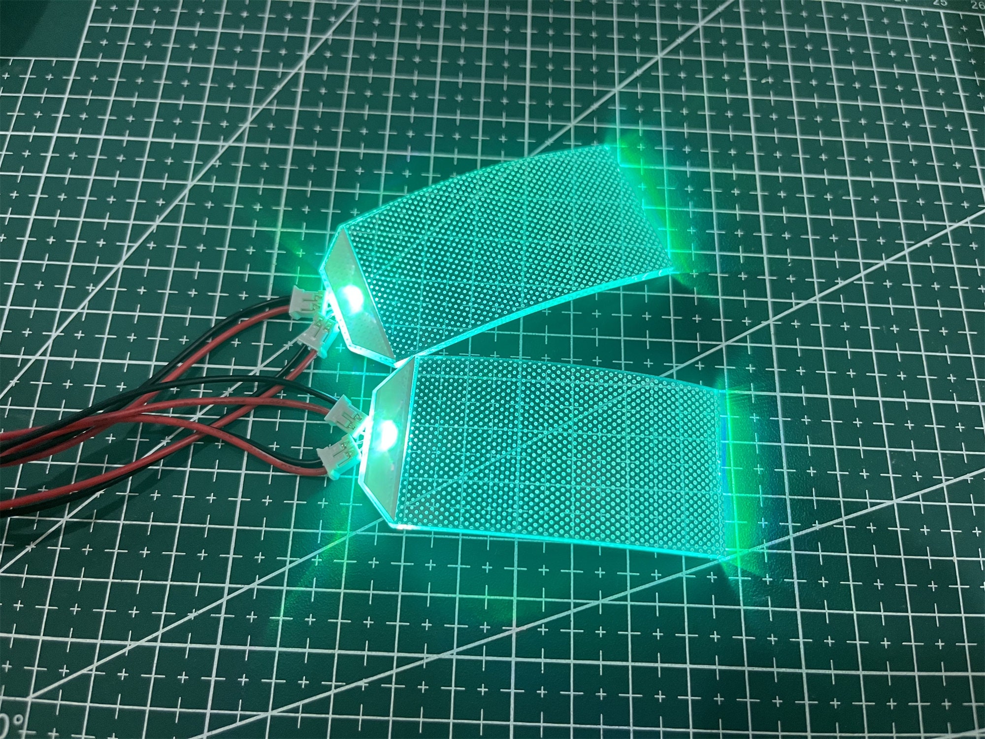 DIY LED Accessory, Helmet Eyes, Iron Man Helmet Eye, Red Hood Eyes, RGB ...