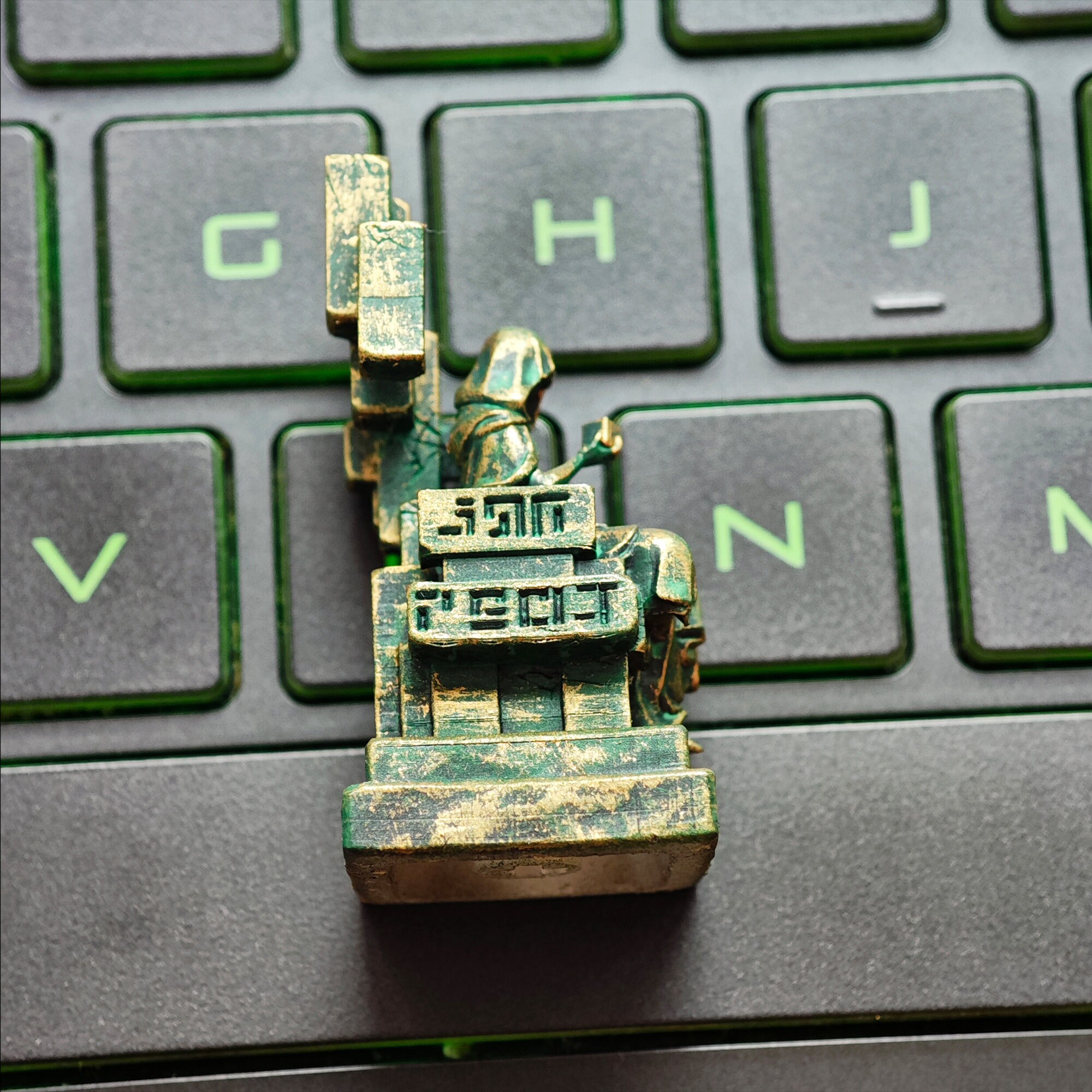 Zhongli Keycap, Genshin Impact Key Cap, Keycap Inspired by Zhongli - Etsy