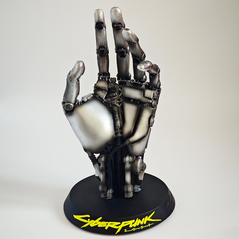 Cyberpunk 2077 Game Controller Holder, Johnny Silverhand, Robot Hand ...