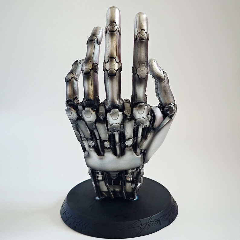 Cyberpunk 2077 Game Controller Holder, Johnny Silverhand, Robot Hand ...