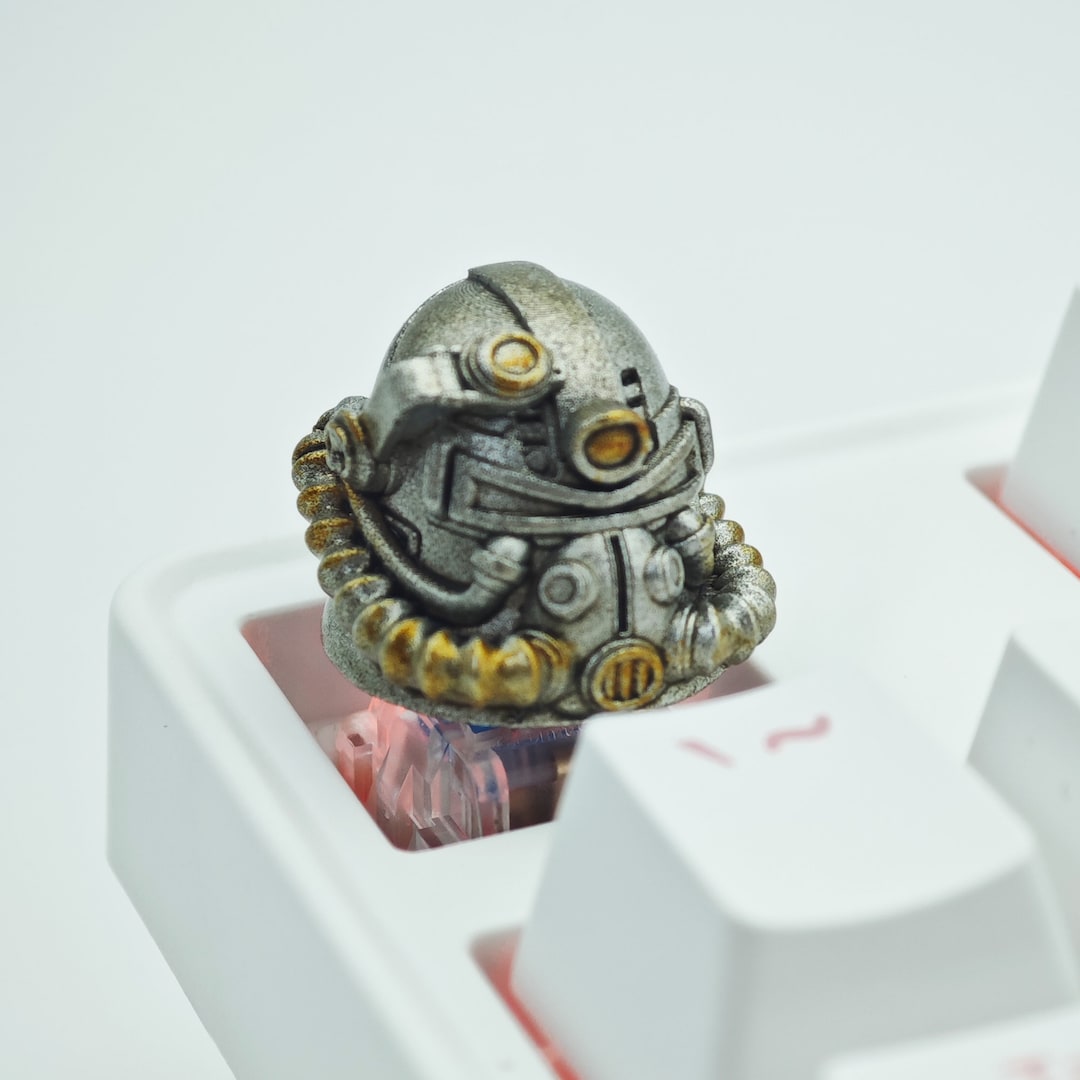 Fallout 4 Power Armor Keycap, Power Armor T-51 Helmet Keycap, T-51 ...