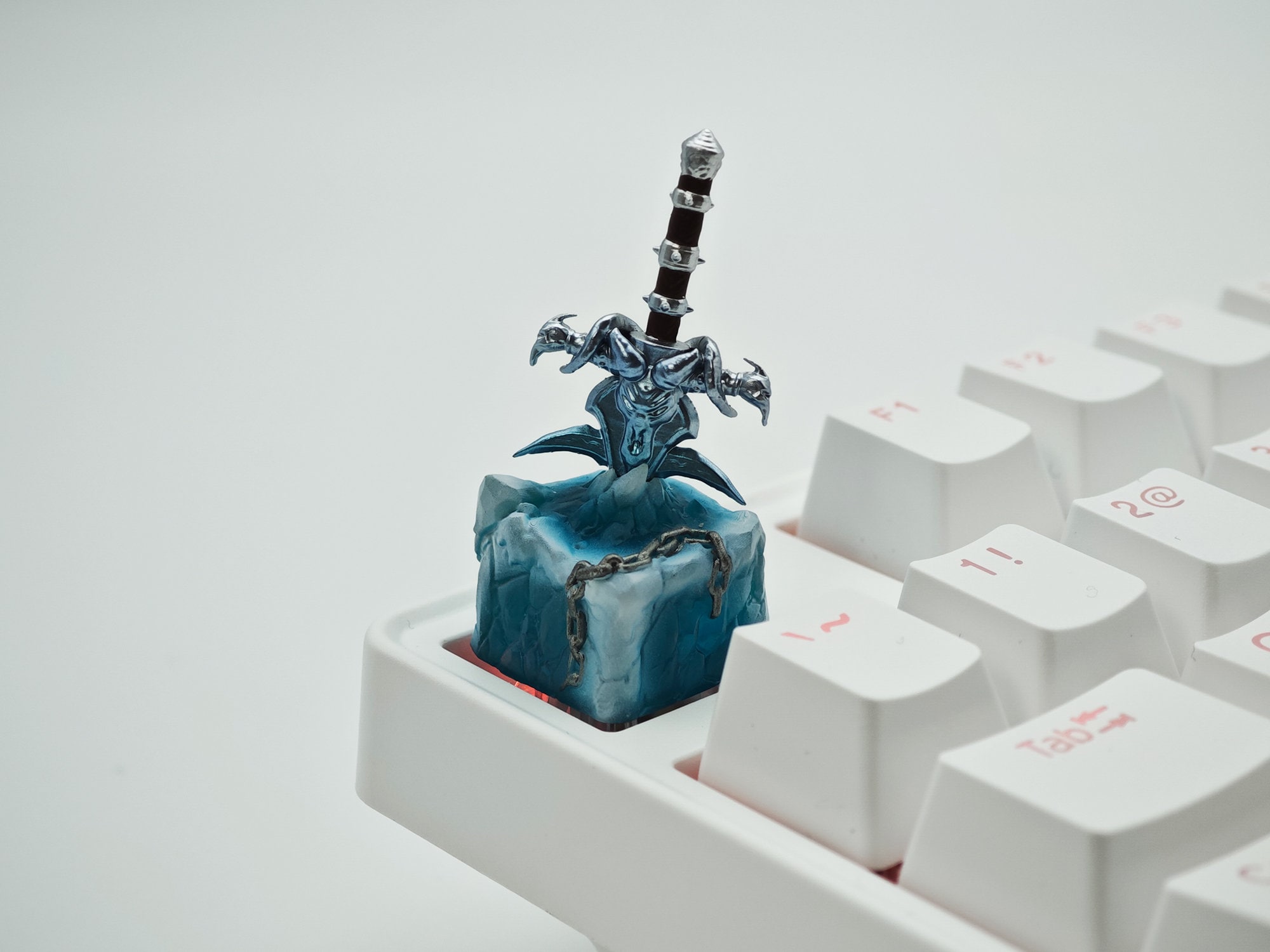 Frostmourne Sword Keycap, Arthas Sword Keycap, Death Knight Sword ...