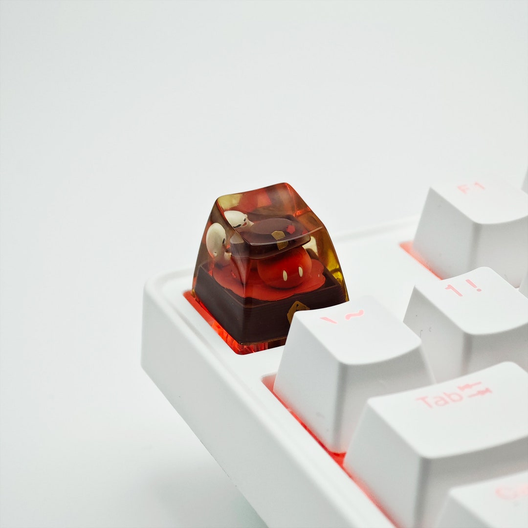 Cute Keycap, Boo Tao Key Cap, Hutao Ghost Keycap, Genshin Impact Key ...