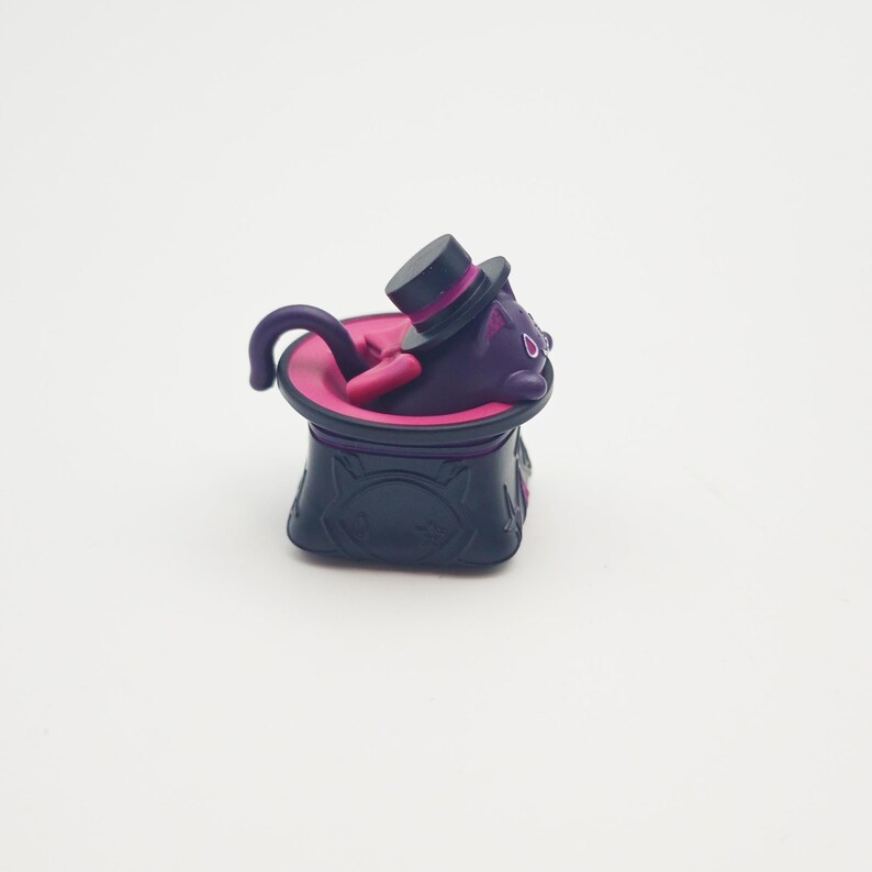 Lyney Hat Cat Keycap, Genshin Impact Lyney Keycap, Genshin Impact ...